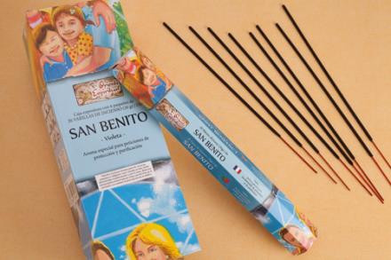 Incienso San Benito - Hexagonal (Purificación y Salud) - Salamandra Mágica