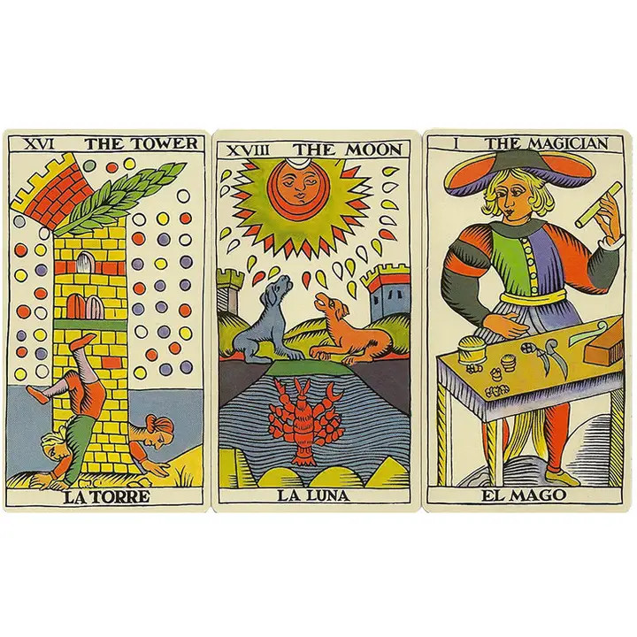 Baraja de Tarot Español - Fournier - Salamandra Mágica - Tienda esotérica