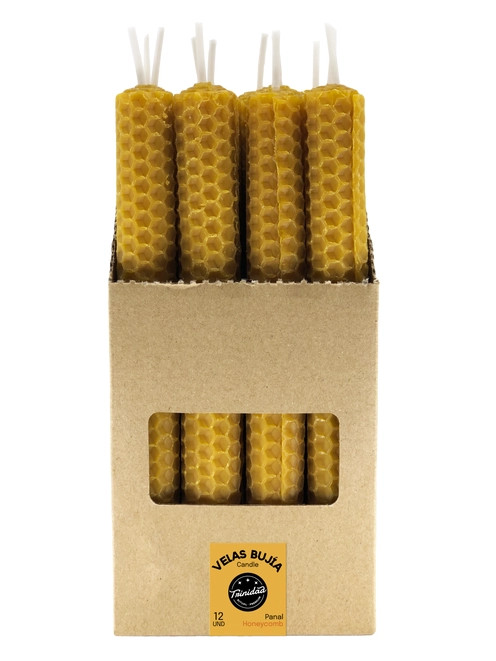 Vela de Cera Virgen 2 x 19 - Salamandra Mágica - Tienda esotérica