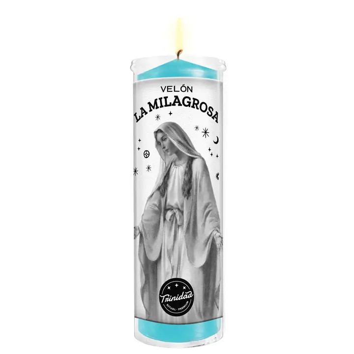 Velón Básico - Milagrosa - Salamandra Mágica - Tienda esotérica
