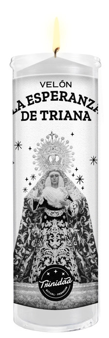 Velón Básico -La Esperanza Triana - Salamandra Mágica - Tienda esotérica
